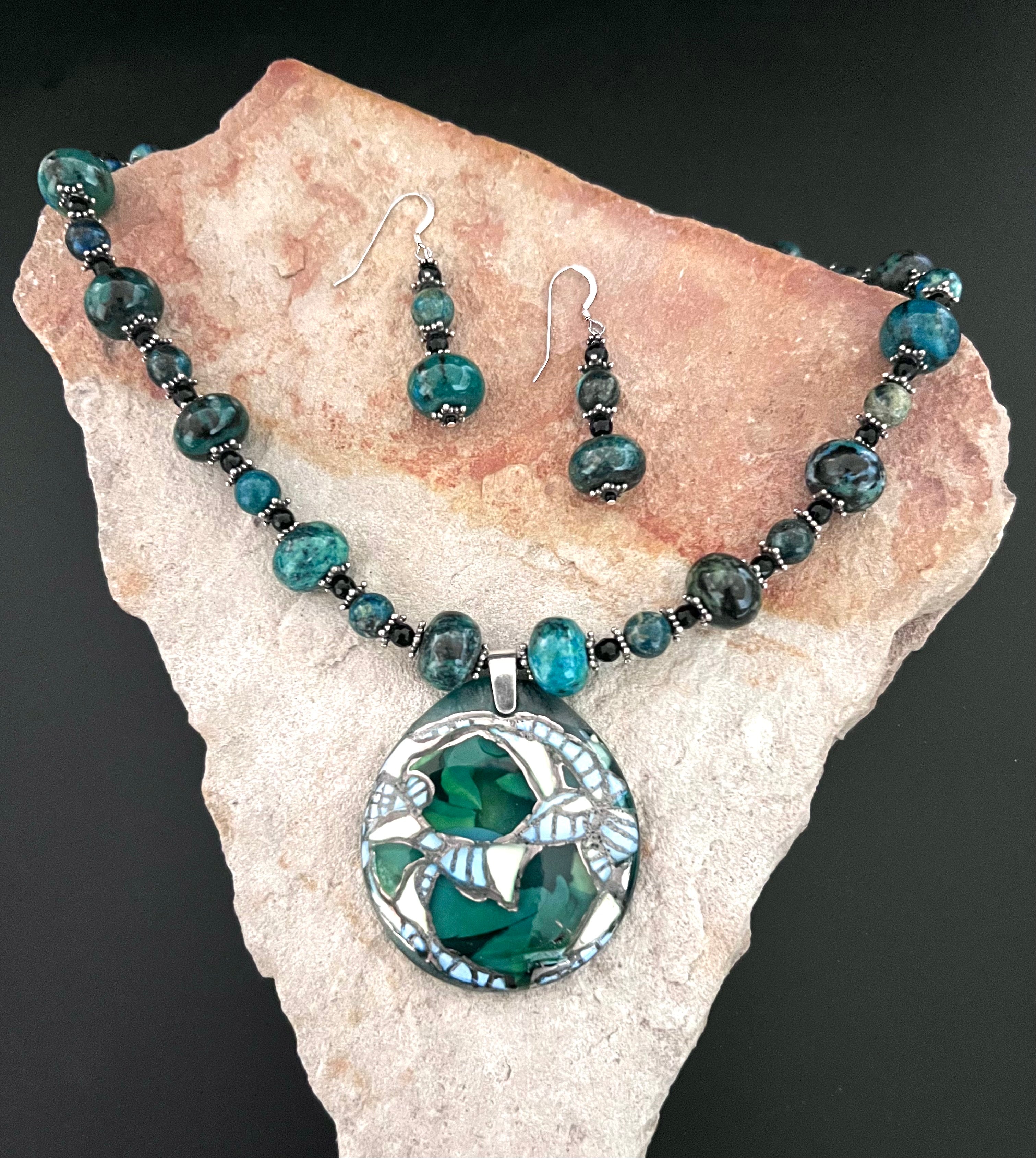 Sterling Silver Pendant Sets – A Glass Act